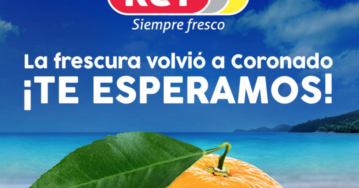 Supermercados Rey Coronado Re-opens its doors
